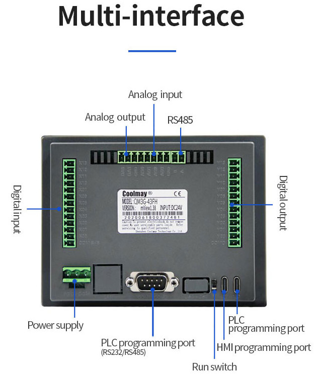 Coolmay Plc Controller Module Hmi Screen Plc Programming All In One Programmable Logic