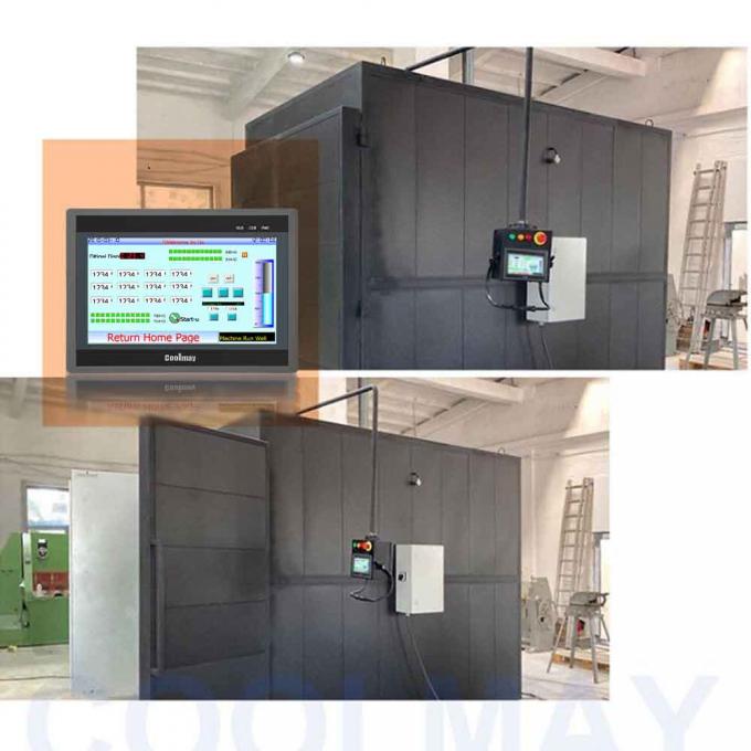 10 Inch Integrated HMI PLC 60K Color Resistive Small PLC With Display