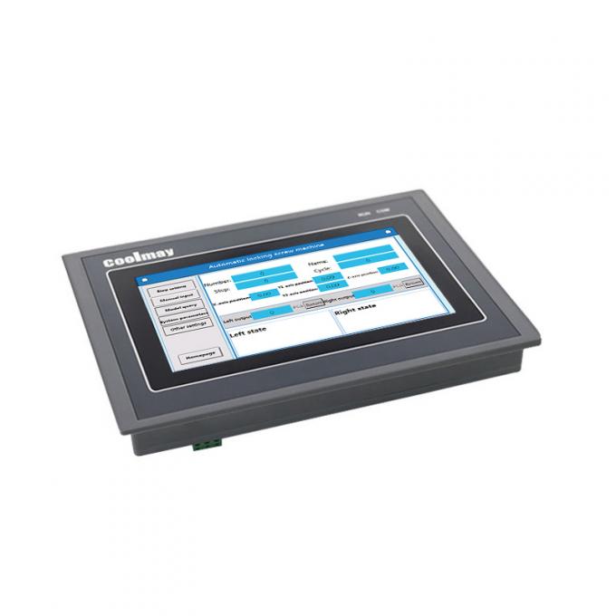 800*480 Pixels PLC HMI All In One RS232 Touch Screen Passive NPN Input ...