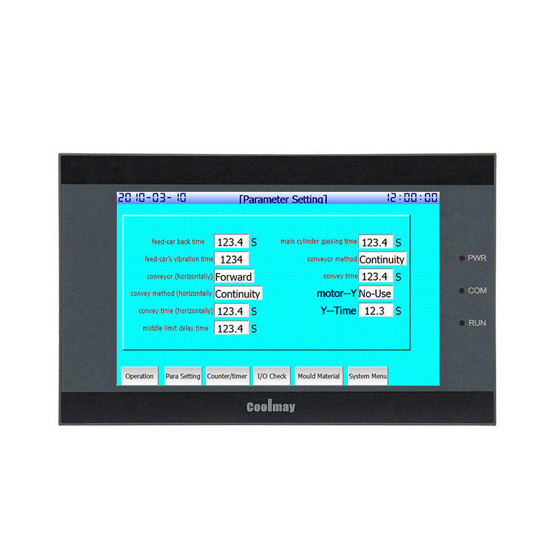 5 Inch TFT HMI PLC Combo Temperature Controller RS232/RS485 With ...