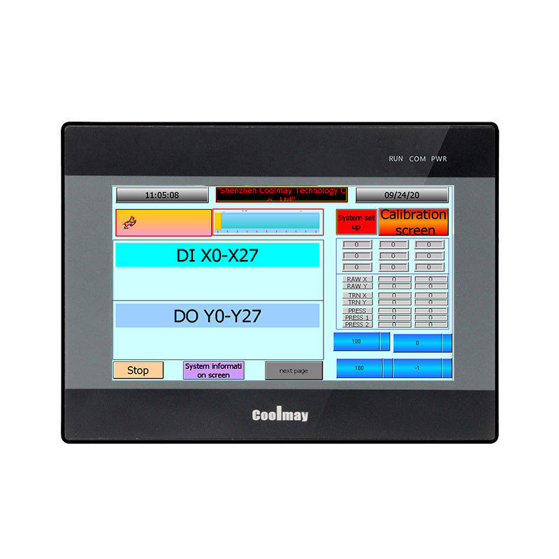 Coolmay 7 inch HMI PLC Combo with Dual Core 1GHz