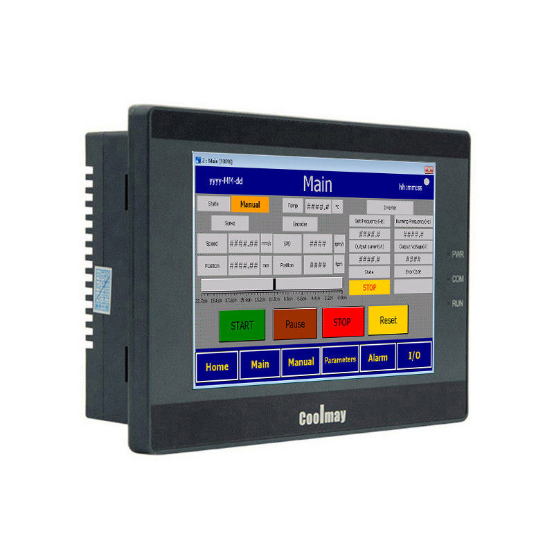 Type C RS232 Small PLC With Display Integrated HMI System For Efficient ...
