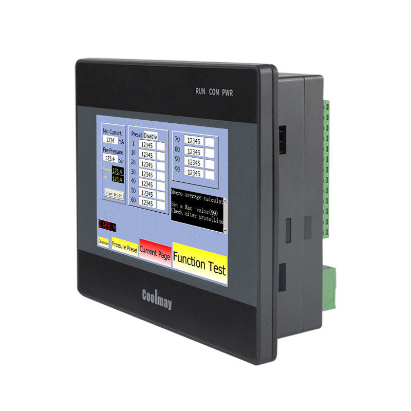Coolmay Industrial Integrated HMI PLC Can Optional Analog 4AD 2DA PLC ...
