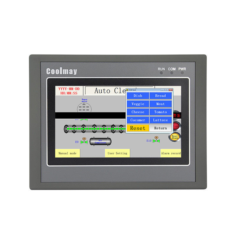 3.7 Inch Industrial HMI Touch Panel Support Modbus Protocol 320*240 ...