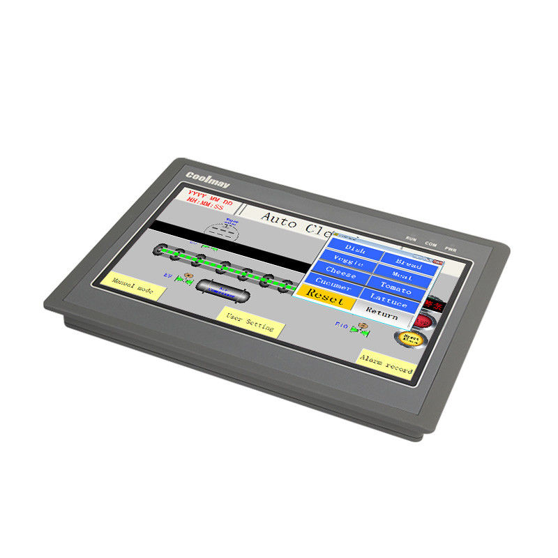 10in Touch Panel HMI PLC All In One 8 Channels NPN Programmable Logic ...