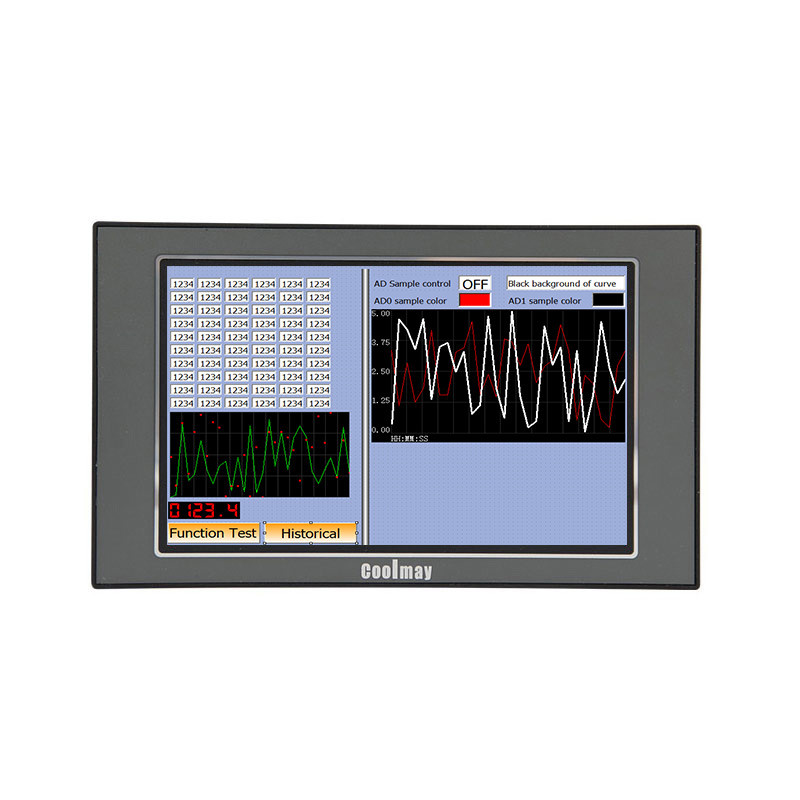 MT6050H HMI Touch Screen 65536 True Colors LED Backlight 5'' TFT RS232 ...