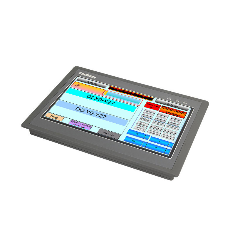 Coolmay 10 Inch LCD HMI Touch Screen Panel LED 1024*600 Piexls Support ...