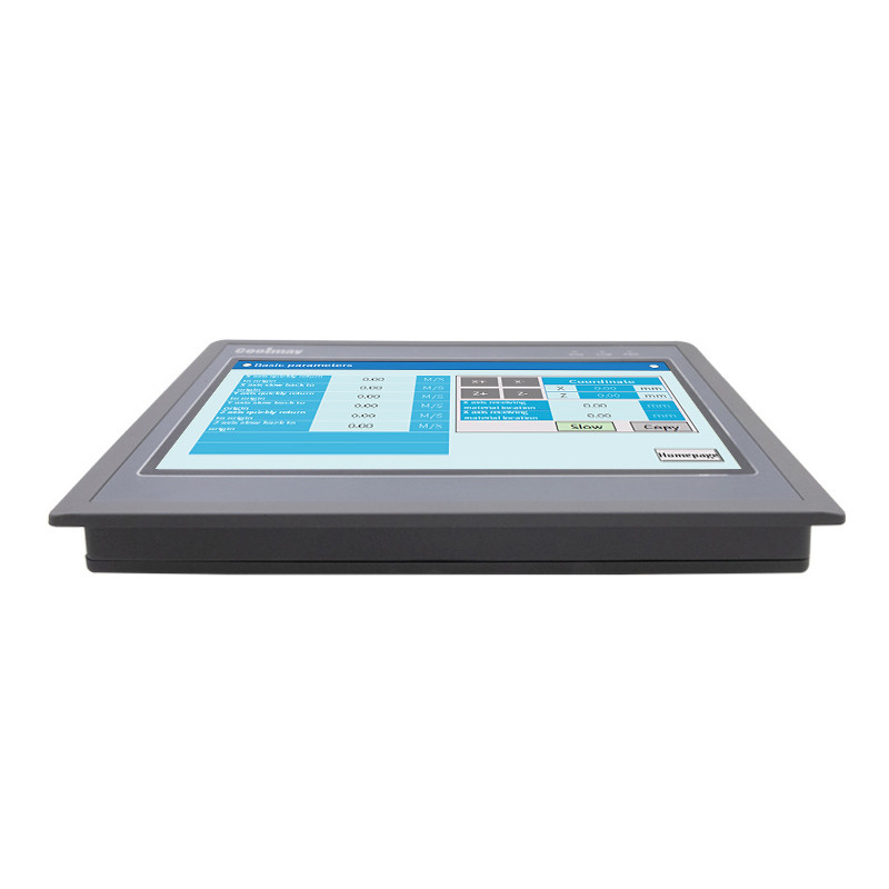 Coolmay Modbus Programmable Controller Hmi 60k Colors Resistive Touch Screen 27519436mm Rs232 