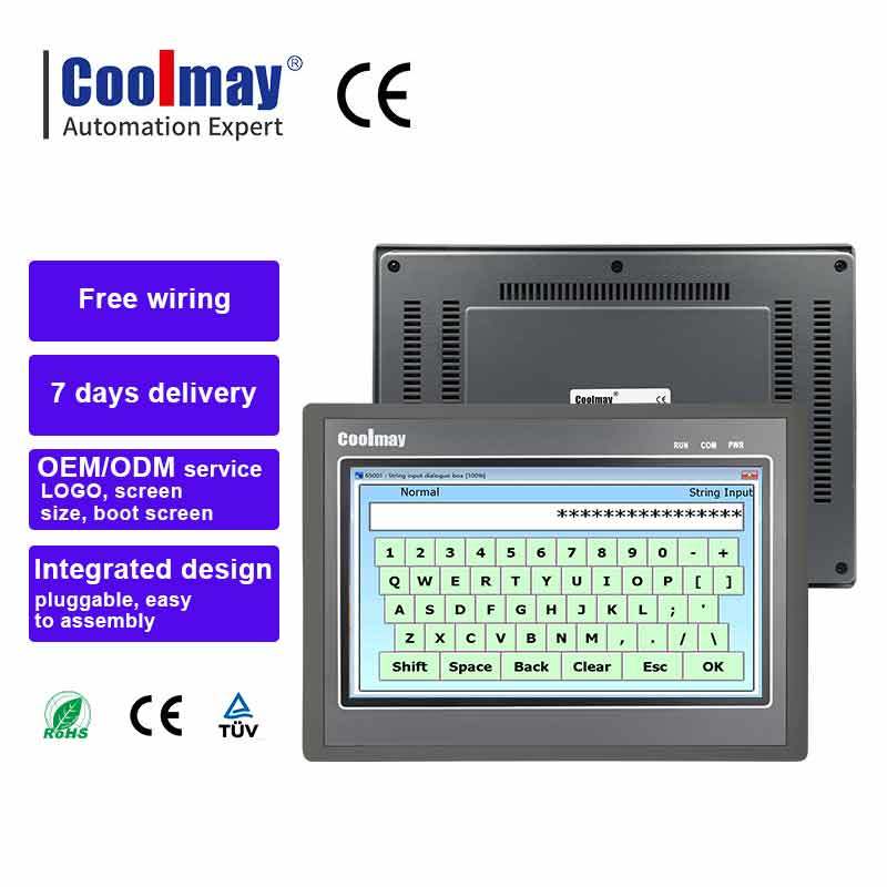 Coolmay Factory 10Inch HMI PLC All in One Machine RS232 RS485 EX3G ...